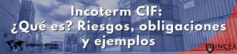 Incoterm CIF: ¿Qué es? Riesgos, Obligaciones y Ejemplos