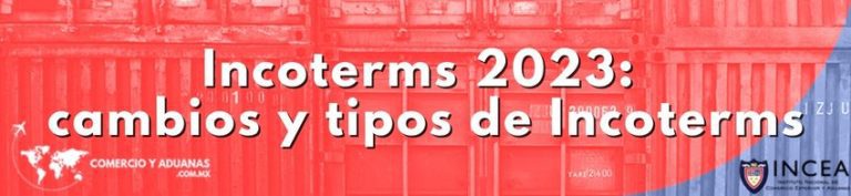 Incoterms 2023 🚢 Cambios y tipos de Incoterms